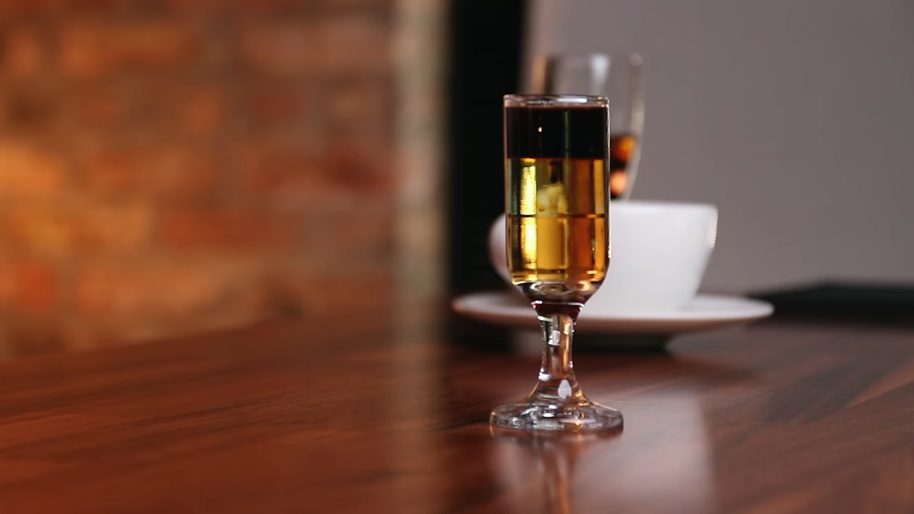 A Pousse Café Shot – House of Bitter Bear