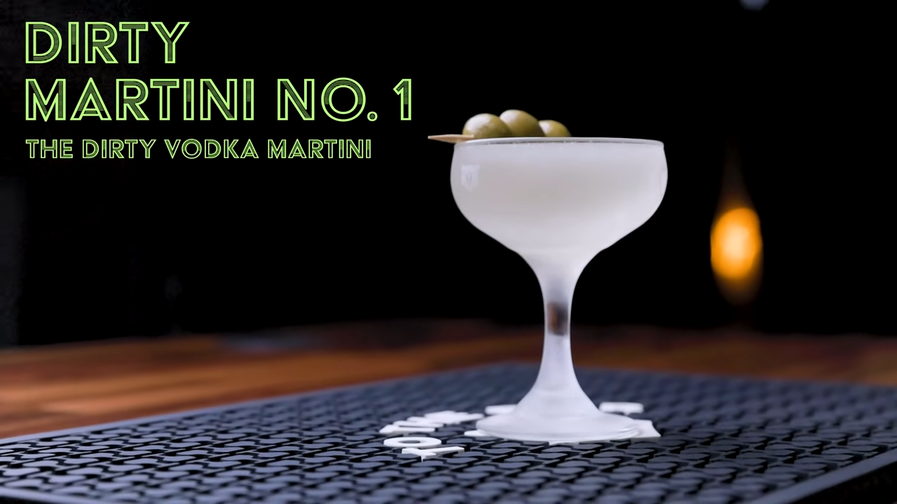 Dirty Vodka Martini – House of Bitter Bear